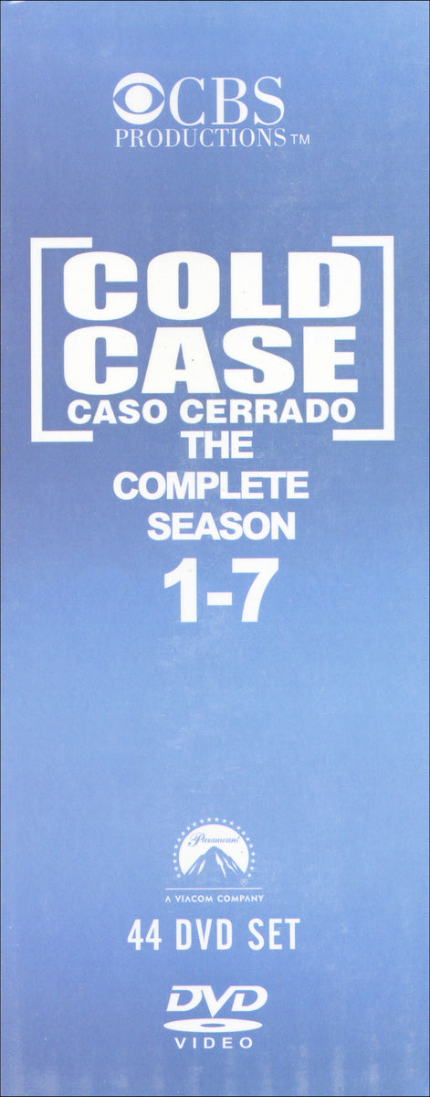 Cold Case Complete Set 44-Discs Complete Season 1 – 7 2003-2010 – Movie-O-Zone
