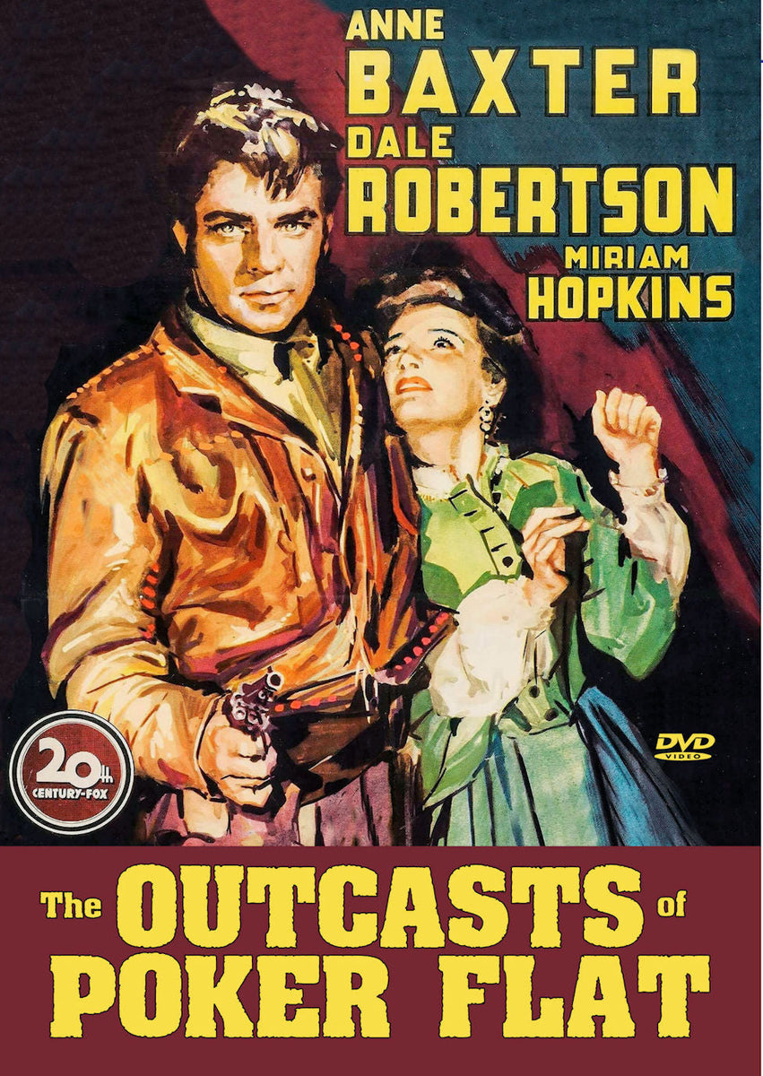 The Outcasts of Poker Flat 1952 DVD Dale Robertson, Anne Baxter – Movie ...