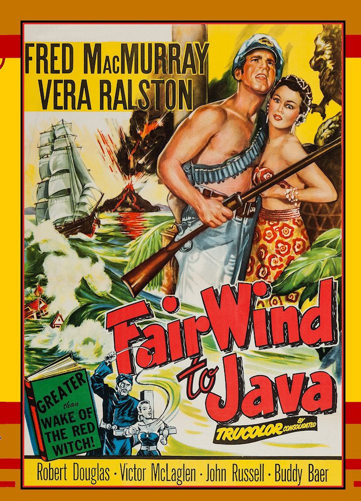 Fair Wind to Java 1953 DVD Fred MacMurray Vera Ralston South Sea – Movie-O-Zone