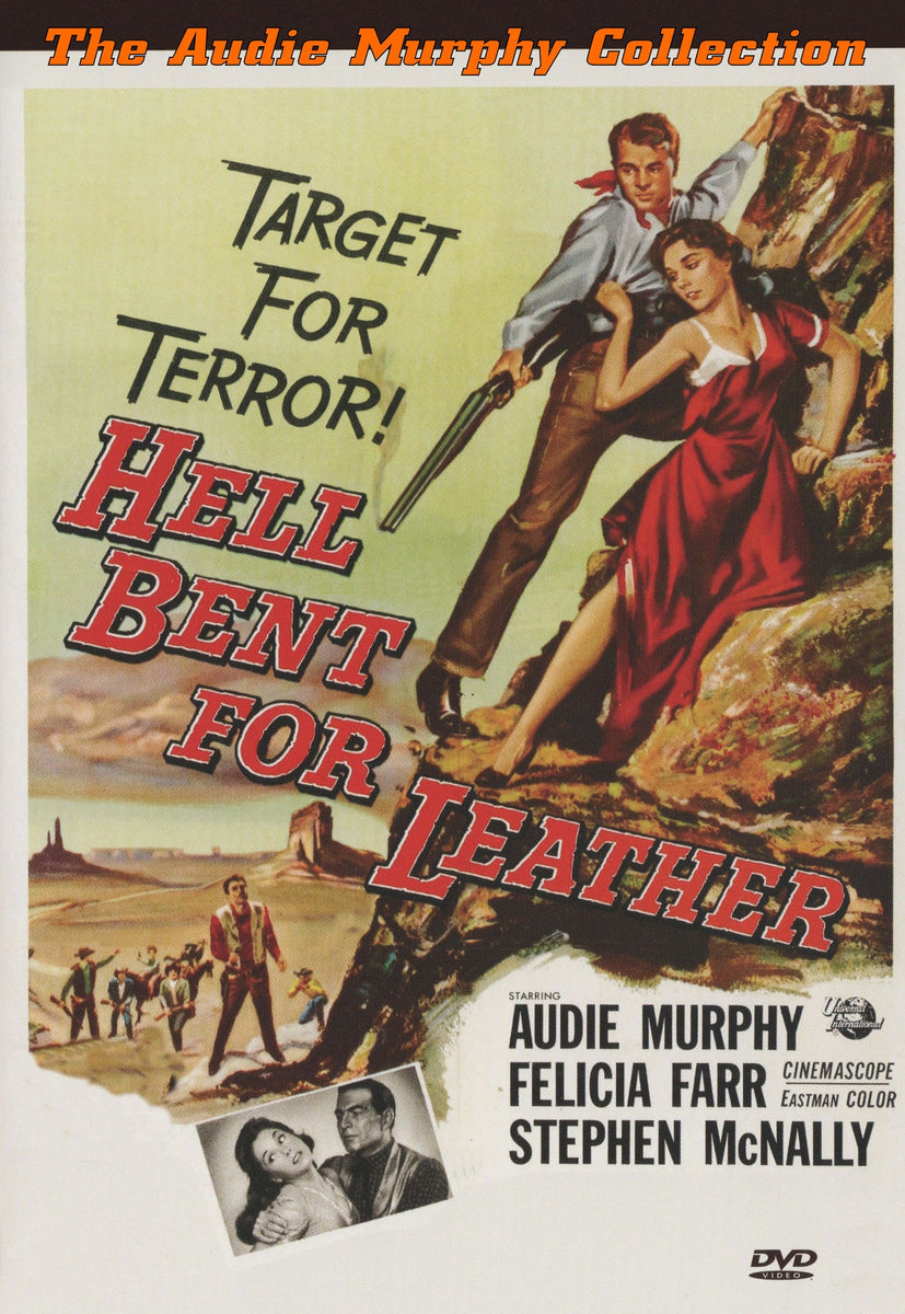 Hell Bent For Leather 1960 DVD Audie Murphy Stephen McNally – Movie-O-Zone