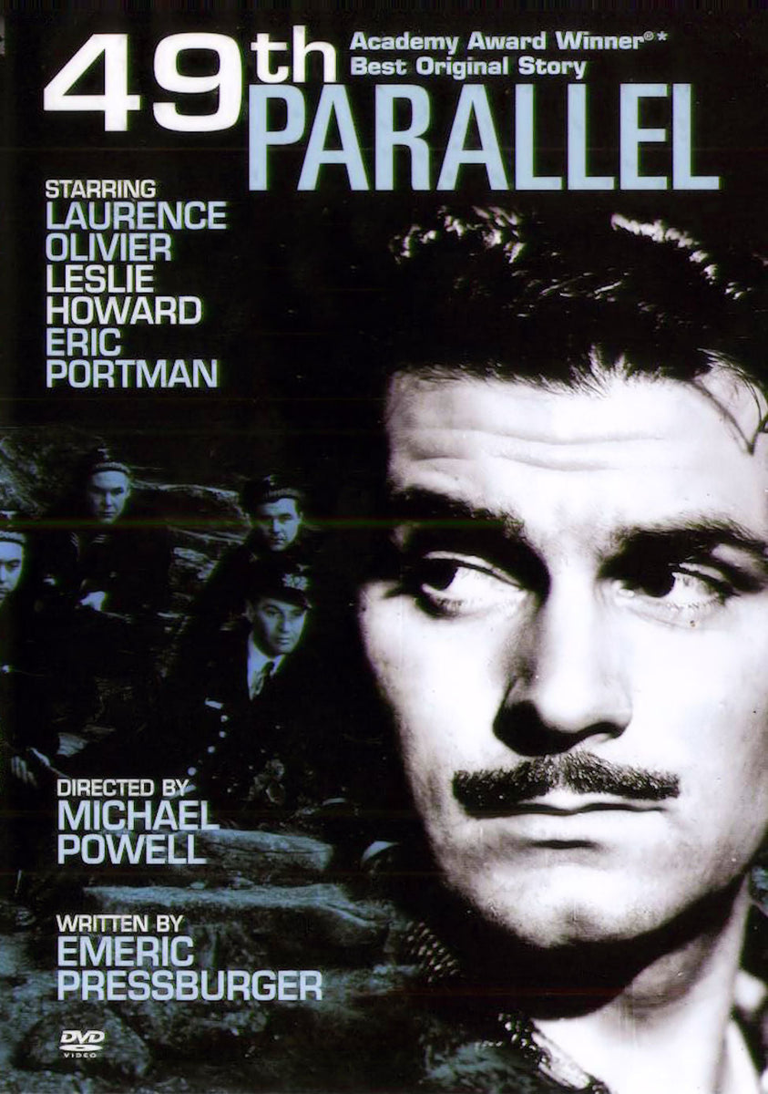 49TH Parallel (1941) DVD Leslie Howard Laurence Olivier Anton Walbrook ...