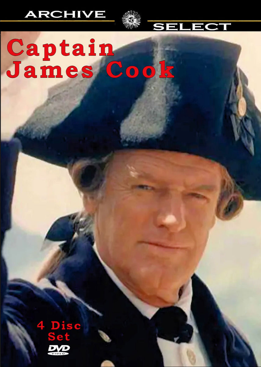 Captain James Cook 1988 4 Disc DVD Set Keith Michell Carol Drinkwater ...