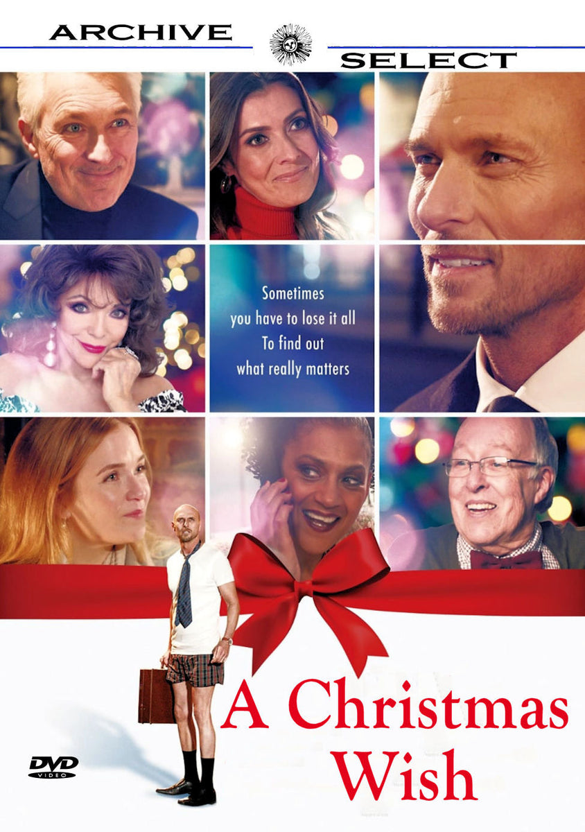 A Christmas Wish 2020 DVD Joan Collins Luke Goss Martin Kemp Guy Siner ...