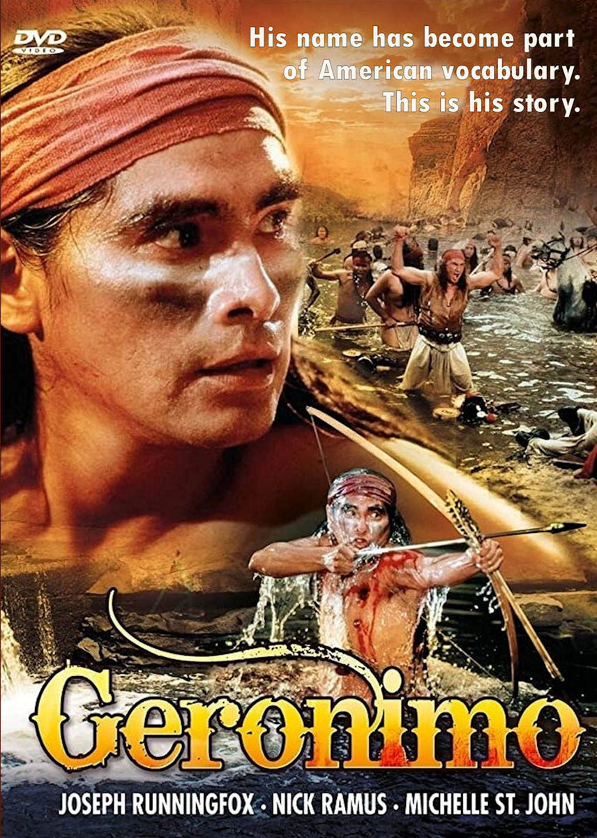 Geronimo (1993) DVD Joseph Runningfox Nick Ramus Michael Greyeyes ...