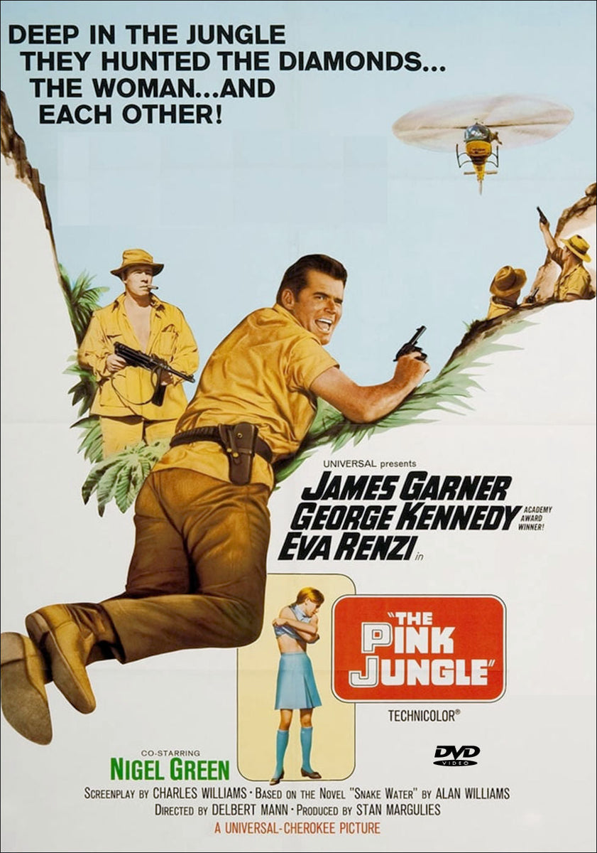 Pink Jungle 1968 James Garner George Kennedy Eva Renzi Michael Ansara ...