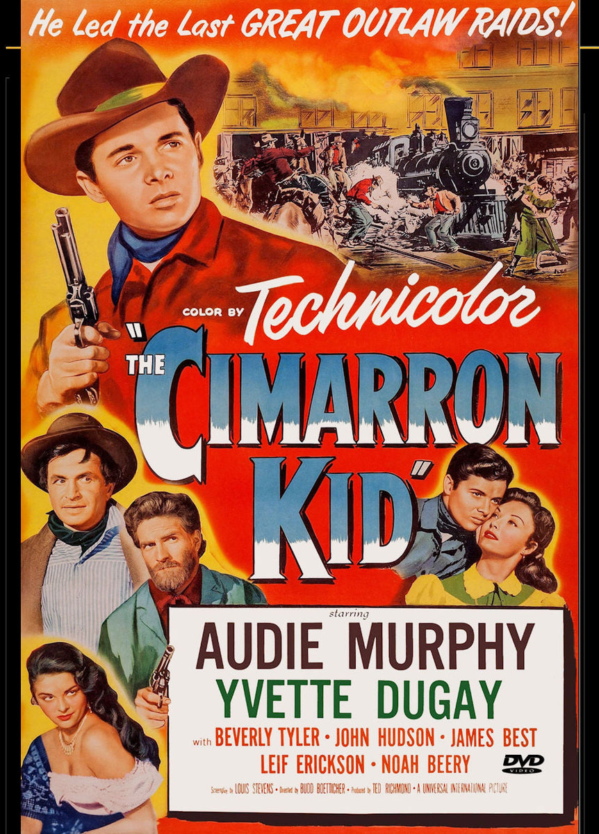 The Cimarron Kid (1952) DVD Audie Murphy, Beverly Tyler, James Best ...