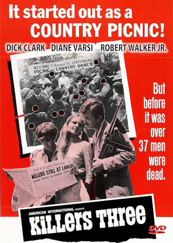Killers Three DVD 1968 Dick Clark Diane Varsi Robert Walker Jr. Merle ...