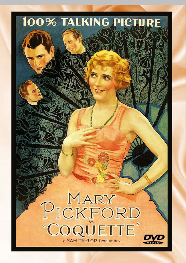 Coquette 1929 Mary Pickford Johnny Mack Brown Fabulous pre-code talkie ...