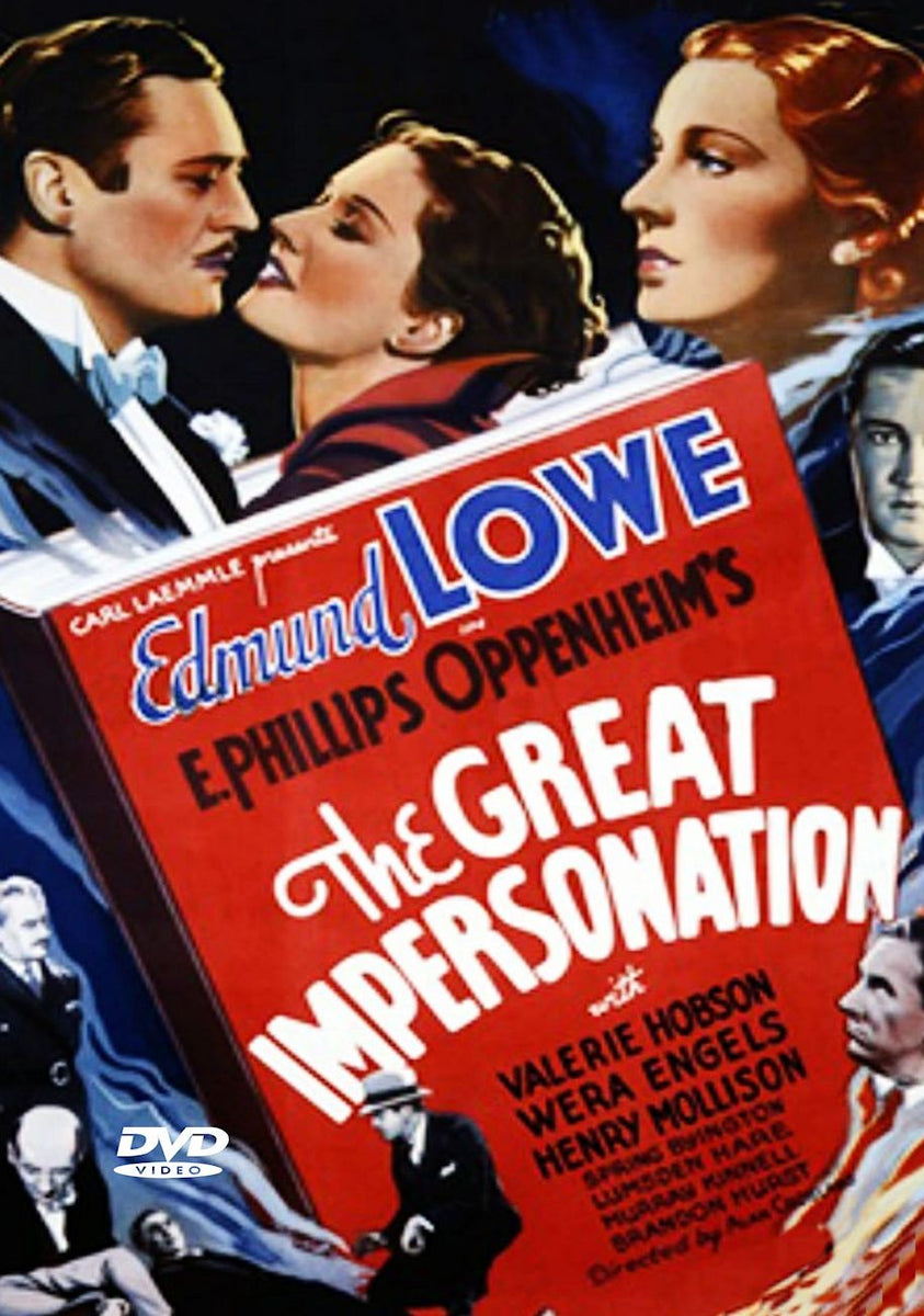 The Great Impersonation 1935 DVD Edmund Lowe Valerie Hobson – Movie-O-Zone