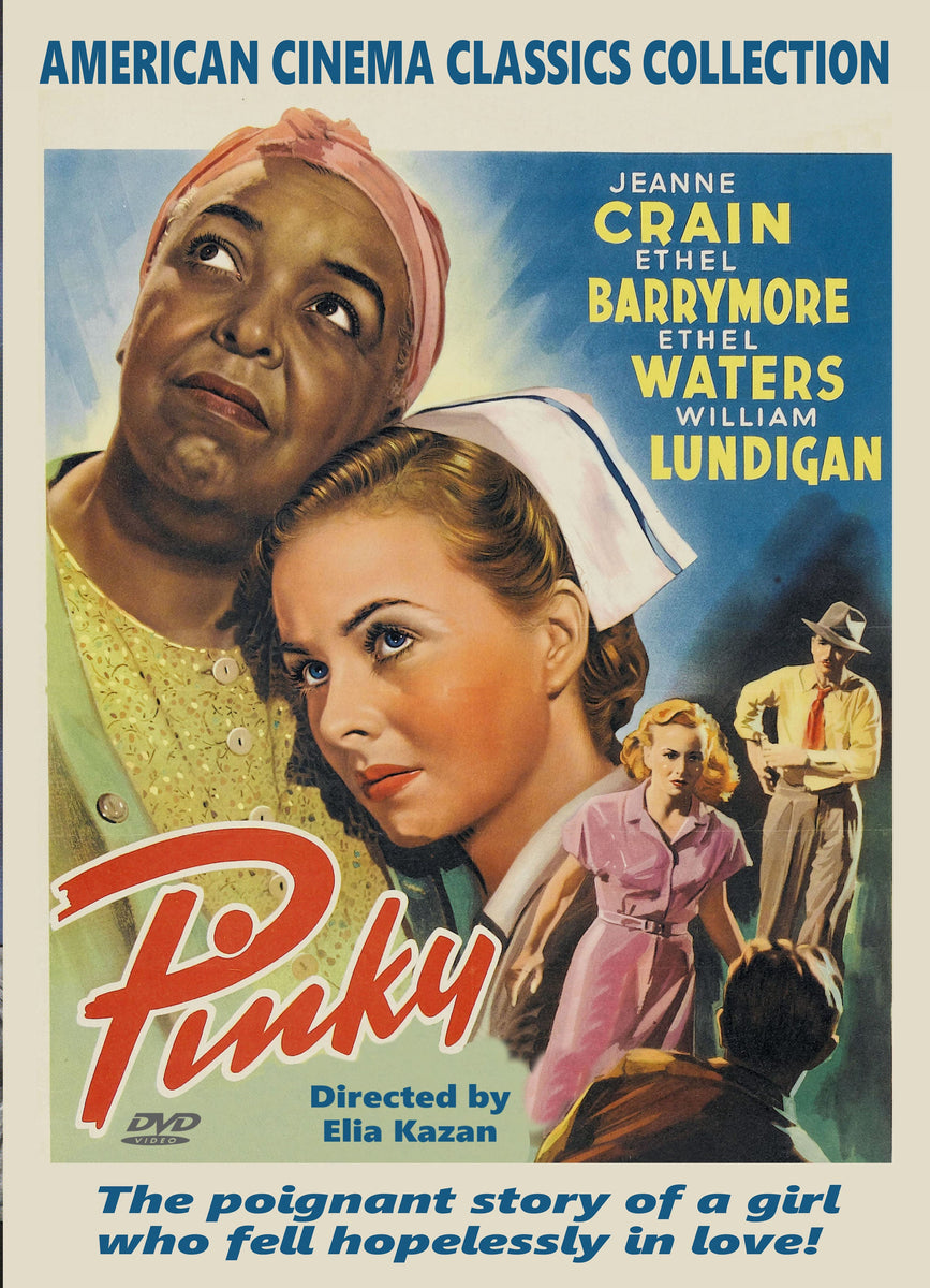 Pinky 1949 DVD Jeanne Crain Ethel Barrymore Ethel Waters – Movie-O-Zone
