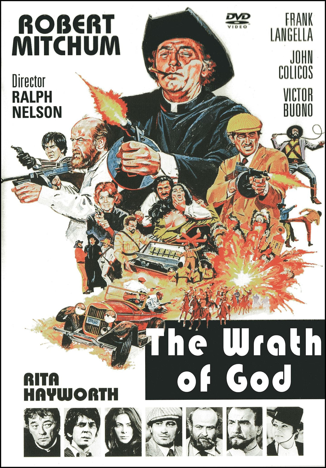 The Wrath of God (DVD) 1972 Robert Mitchum, Ava Gardner, Frank Langell ...